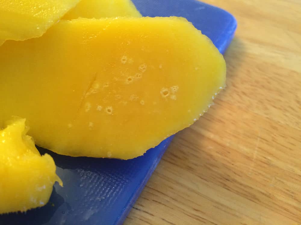 Little white rings in your mango?