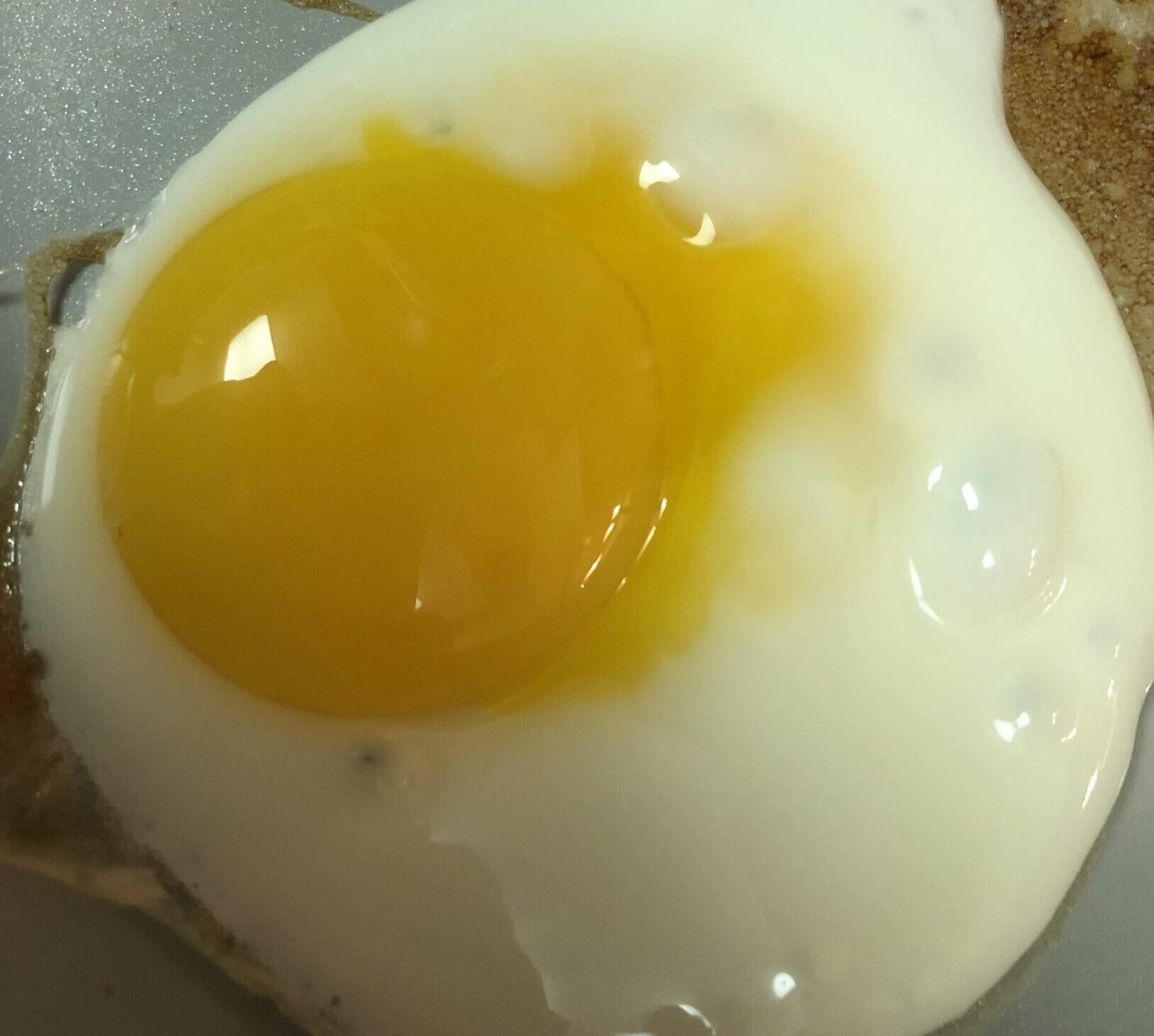 Leaky egg yolk